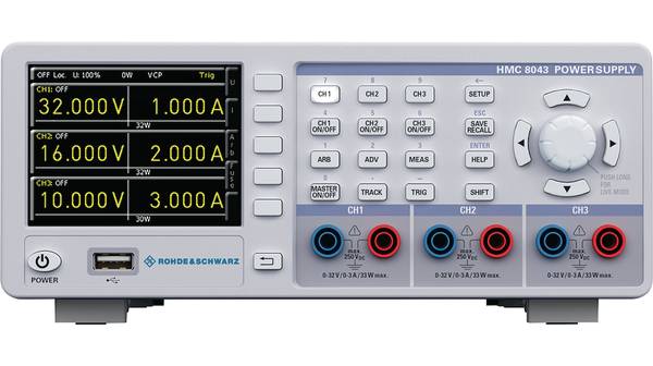 HMC8043-G | Rohde & Schwarz Bench Top Power Supply Programmable 32V 3A ...