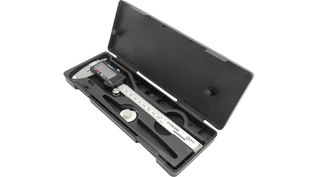 RND 555-00167 | RND Lab Digital Sliding Calliper 150mm Stainless Steel | Distrelec Sweden