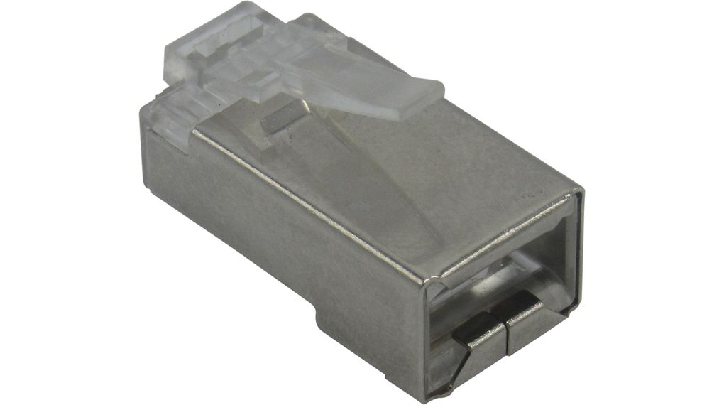 RND 765-00010 | RND Connect RJ45 Plug 8P8C with Shell, RJ45, CAT5e, 8 ...