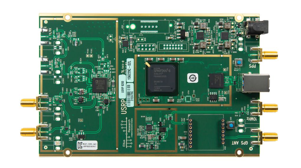 471-042 | Digilent USRP B200 Software-Defined/Cognitive Radio FPGA Development Board with ...