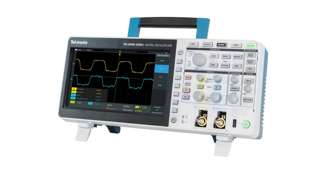 TBS2102B + CAL | Tektronix Oszilloskop, 2x 100MHz, 2GSPS | Distrelec ...