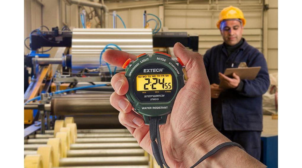 STW515 | Extech Instruments Stopwatch, Decimal Stopwatch / Clock ...