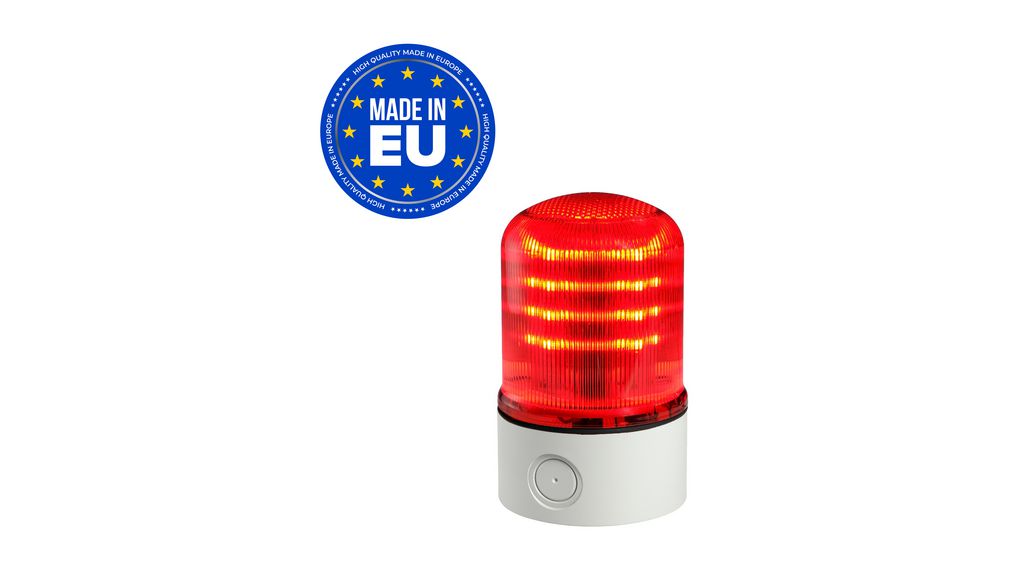 RND 430-00054 | RND LED Signal Beacon AC / DC 24V 270mA 92mm Red IP66 ...
