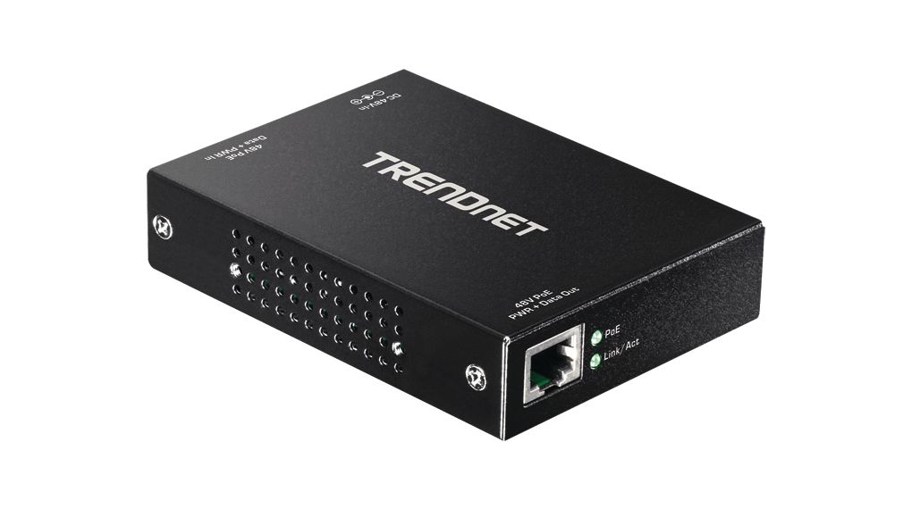 TPE-E100 | Trendnet PoE Extender, 1Gbps, 30W, RJ45 Ports 2, PoE Ports 2 ...