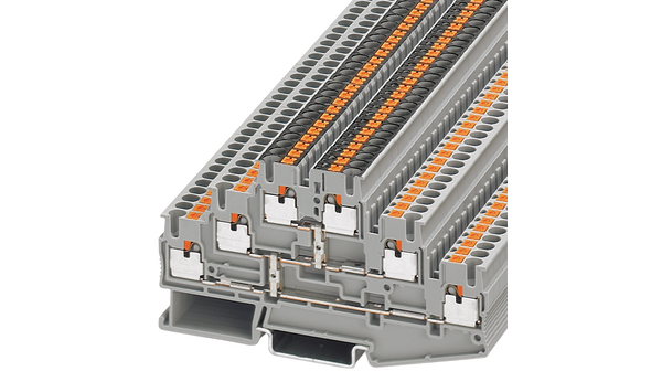 3210512 | Phoenix Contact Bloc de jonction à étages, Enfichable, 6 ...