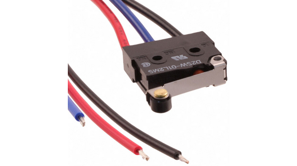 D2SW-01L2M | Omron Electronic Components Micro Switch, D2SW, 100mA, 1CO, 0.59N, Hinge Roller ...