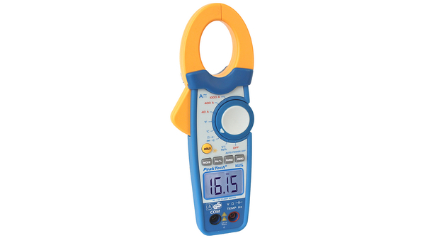 P1615 +CAL | PeakTech Current Clamp Meter, RMS, 40MOhm, 100kHz, LCD ...