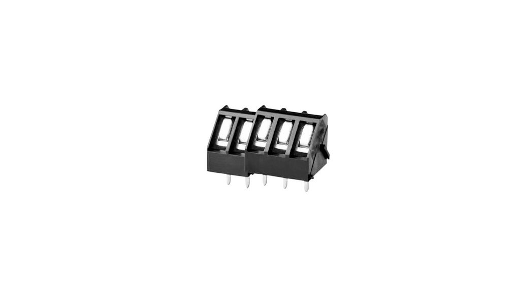RND 205-330-5.0-04P | RND PCB Terminal Block, THT, 5mm Pitch, Right ...