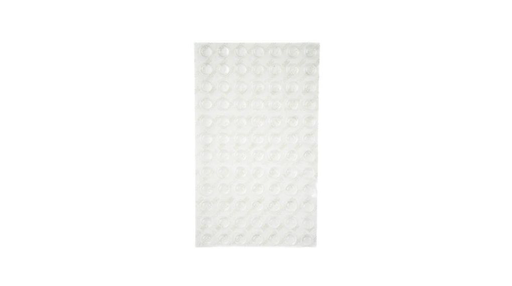 SJ5378-TRANSP | 3M Hemispherical PUR Self Adhesive Feet, 12.7mm ...