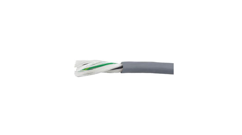 80052 | Alpha Wire EcoFlex PUR Control Cable, 3 Cores, 2 mm², ECO ...