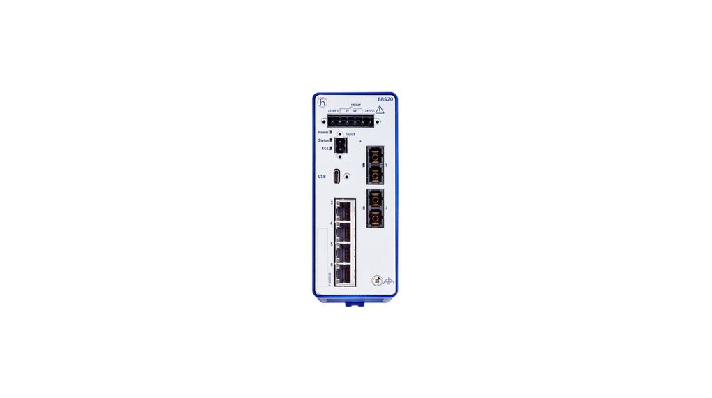 942170002 | Hirschmann Ethernet Switch, RJ45 Ports 8, 100Mbps, Managed ...