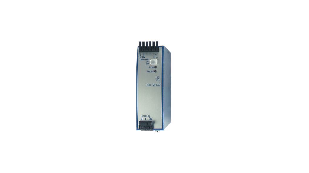 943662121 | Hirschmann DIN Rail Power Supply, 120W, 24V, 5A | Distrelec ...