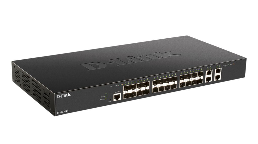 DXS-1210-28S | D-Link Ethernet Switch, RJ45 Ports 4, Fibre Ports 24SFP ...