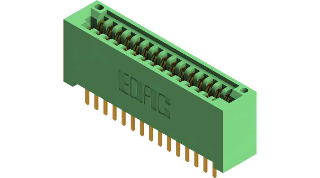 345-030-520-201 | EDAC Card Edge Connector, Socket, Straight, Contacts ...
