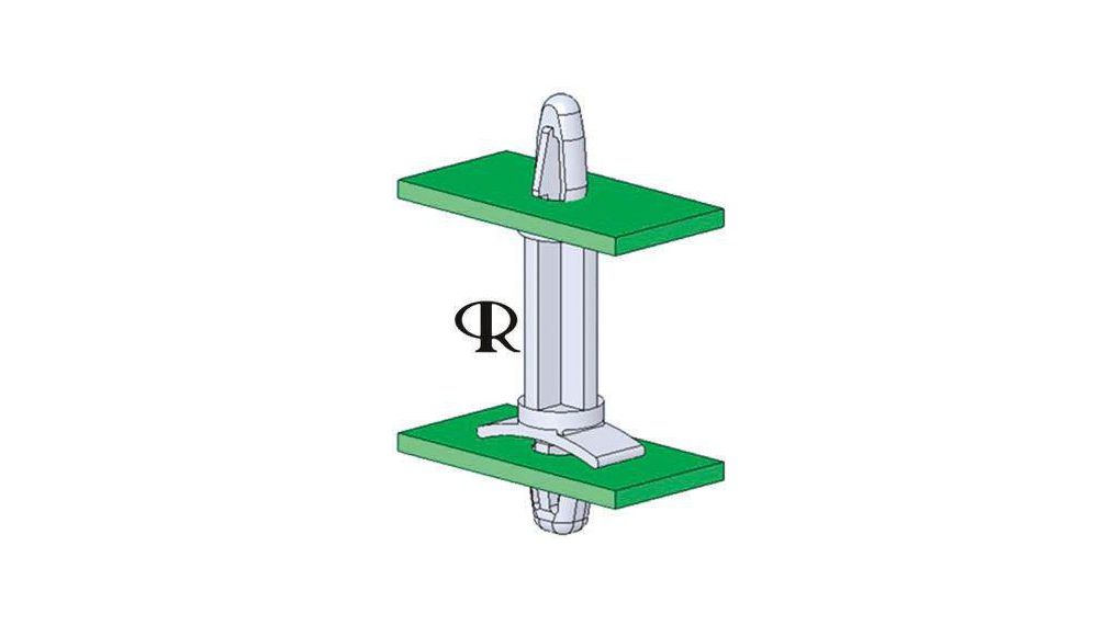LCBSM-3-01 | Essentra LCBSM-3-01 , 4.8mm High Nylon PCB Support Pillar ...