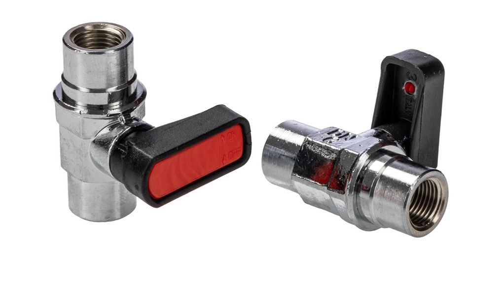1762138 | RS PRO Handle Pneumatic Relay Micro Valve, R 1/8, 3.175mm ...