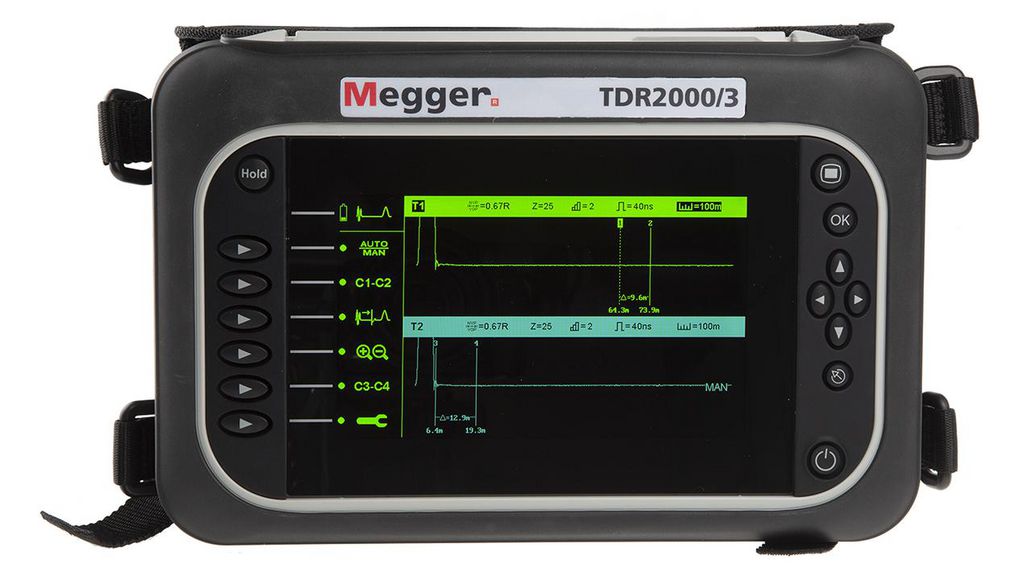 1007-064 | Megger TDR2000/3 Time Domain Reflectometers, 20000m, USB ...