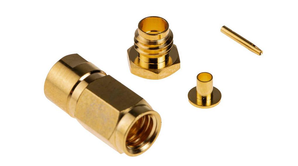 5463428 | RS PRO Plug Cable Mount SMC Connector, 50Ohm, Clamp ...