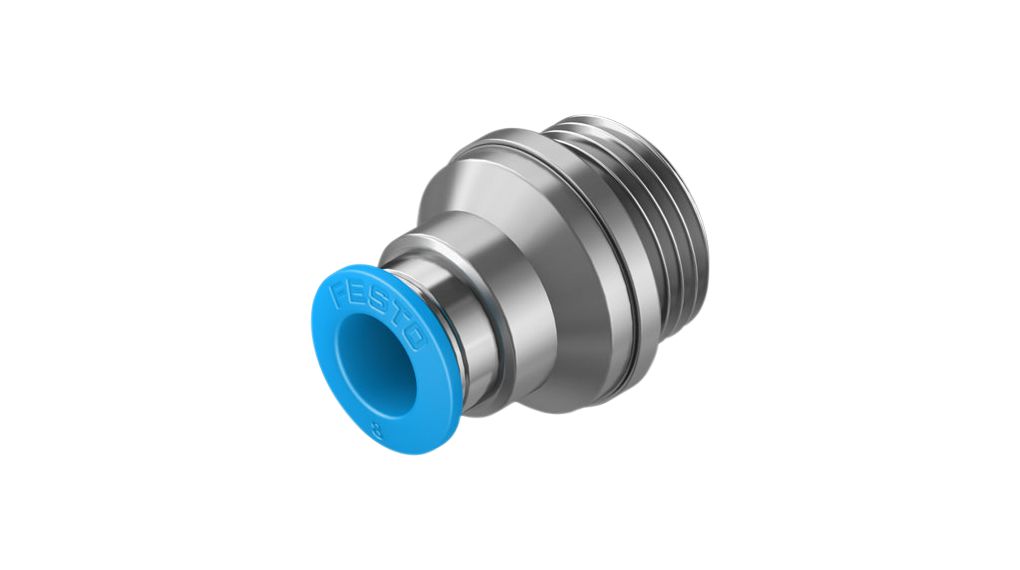 QS-G1/2-12 | Festo Verschraubung, Druckluft, Messing, 28mm, G1/2 ...