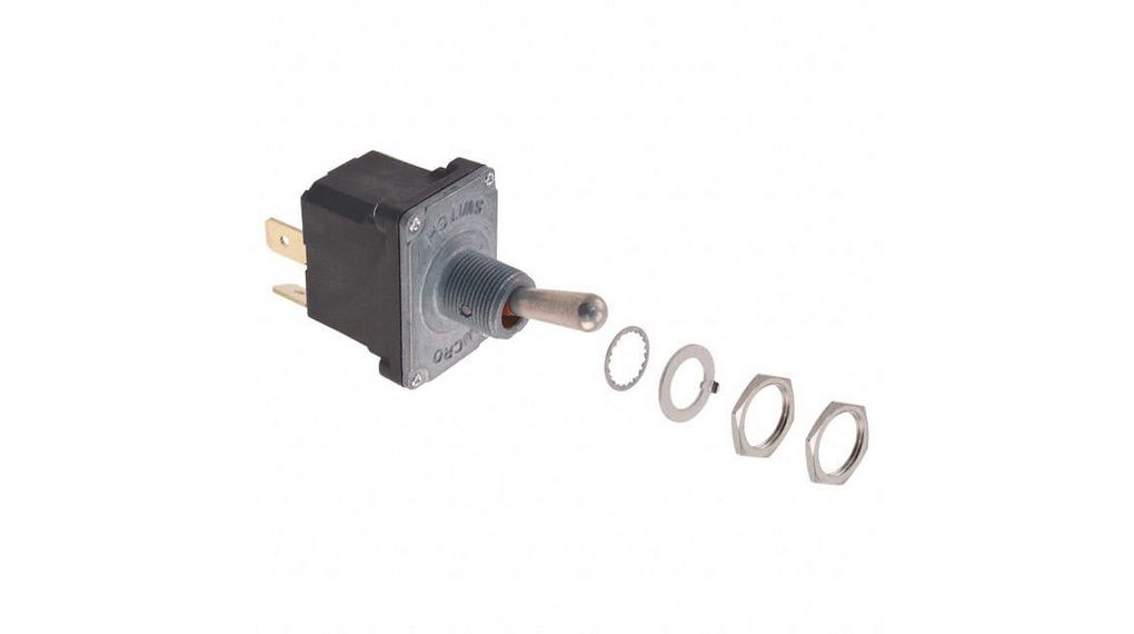 32NT91-2 | Honeywell Toggle Switch, DPDT, Latched, Quick Conn ...