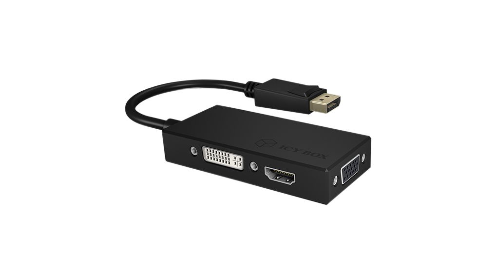 IB-AC1031 | ICY BOX Multi-Port Adapter, DisplayPort Plug - HDMI Socket ...