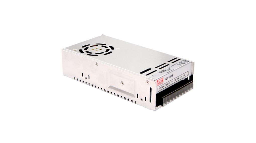 QP-150C | MEAN WELL Quad Output Switch Mode Power Supply, 153W, 5V, 15A ...