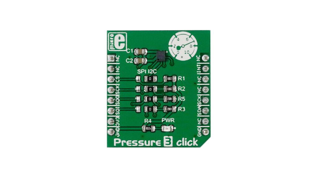 MIKROE-2293 | Mikroelektronika Pressure 3 Click Pressure Sensor Module 3.3V | Distrelec Germany