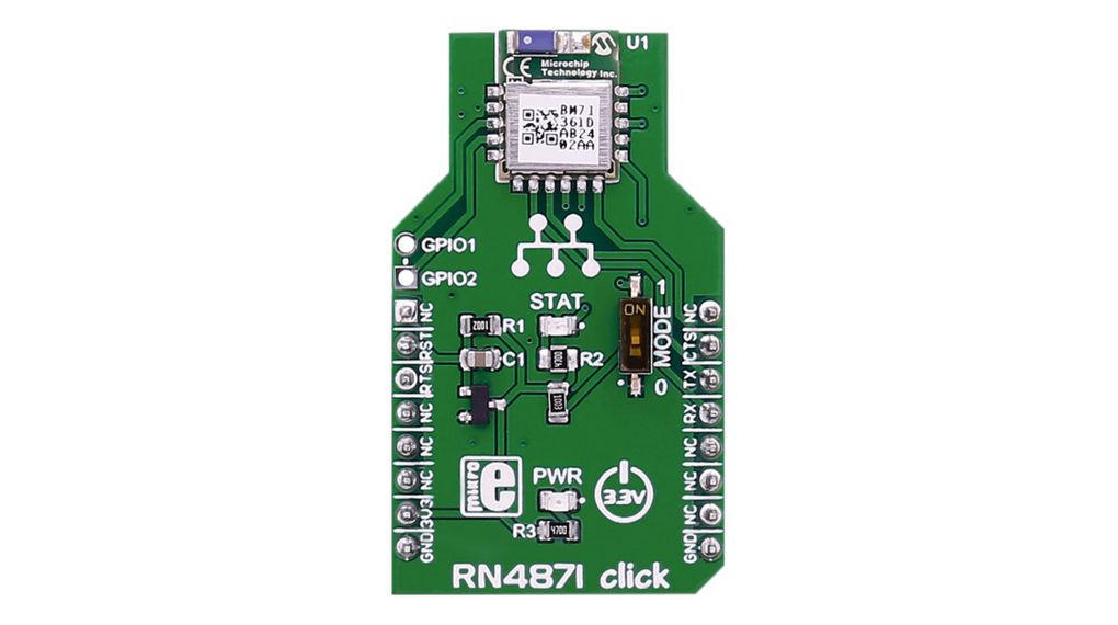 MIKROE-2544 | Mikroelektronika RN4871 Click Bluetooth ...
