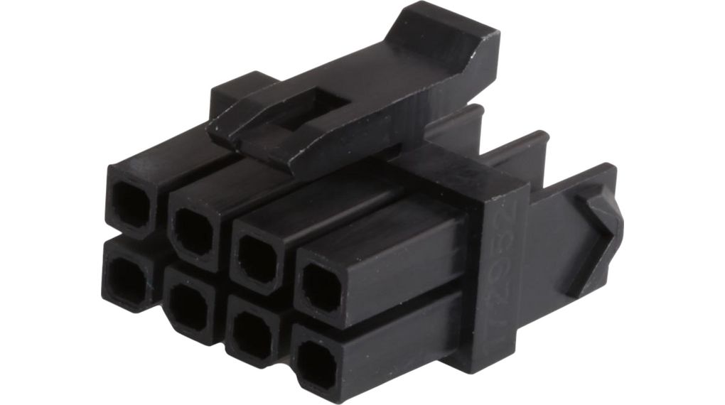 172952-0801 | Molex Housing, Receptacle, Poles - 8, Rows - 2 | Elfa Distrelec Eesti