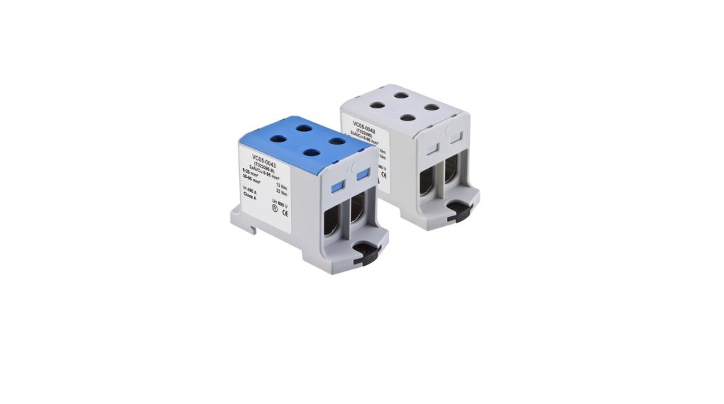 VC05-0032 | Ouneva Insulated Universal Connector, Screw, 2 Poles, 1kV ...