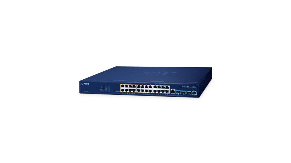 GS-6311-24HP4X | Planet PoE Switch, Layer 3 Managed, 10Gbps, 480W, RJ45 ...