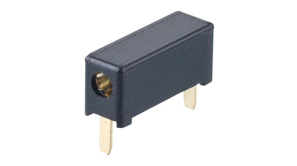 M3498-98 | HARWIN Black Female Test Socket, 2mm Connector, Plug In ...