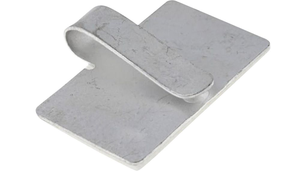 RND 475-00481 | RND Selbstklebender Clip 25 mm Stahl Packung à 100 ...