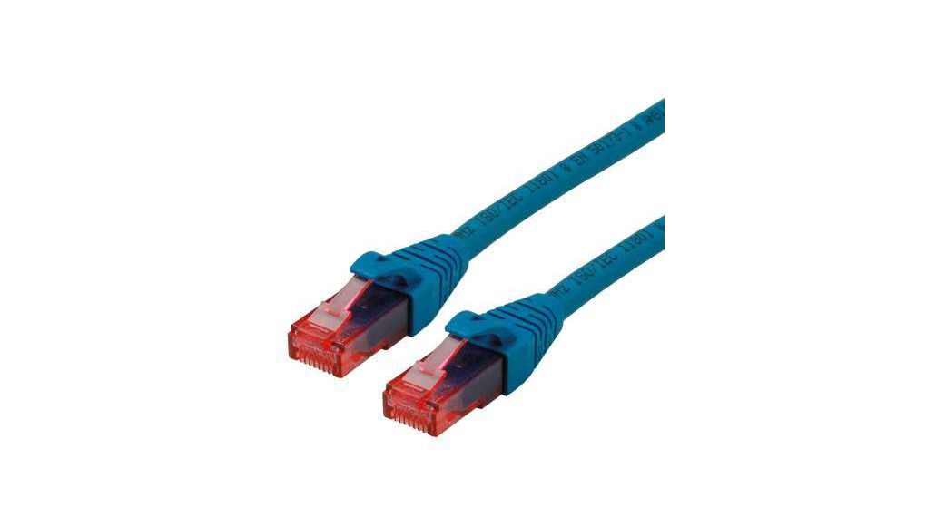 21.15.2542-100 | Roline Cat6 Male RJ45 to Male RJ45 Ethernet Cable, U ...