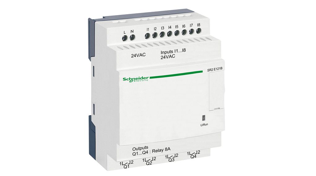 SR2E121B | Schneider Electric Programmable Logic Controller 8DI 8DO 24V ...
