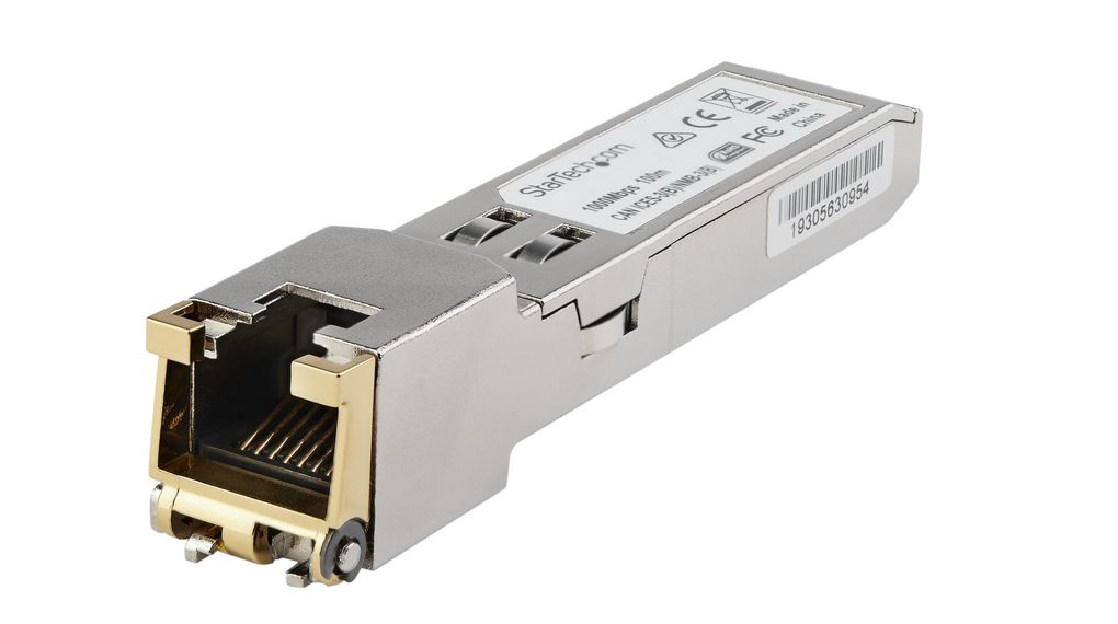 GLCTEST | StarTech.com Twisted-Pair-Transceiver, SFP, 1000BASE-T, RJ45 ...