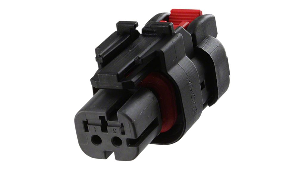 776427-2 | TE Connectivity - AMP Hus, grå, Stik, Poler - 2, Rækker - 1 ...