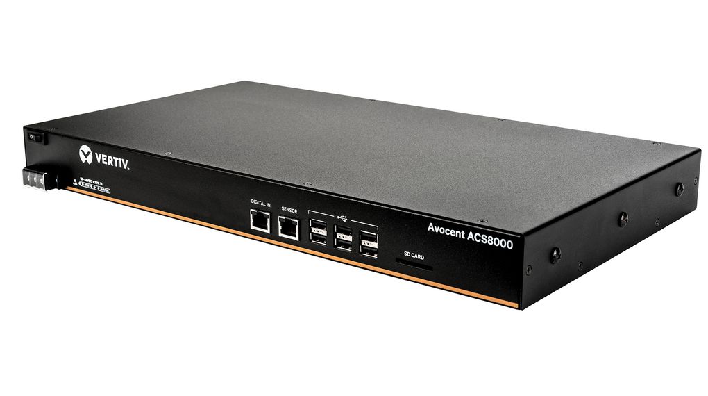 ACS8008SDC-400 | Vertiv Serial Console Server, 1Gbps, Serial Ports - 8 ...