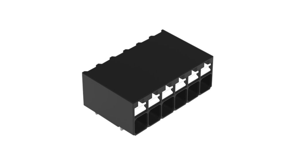 2086-1206 | Wago Wire-To-Board Terminal Block, THT, 3.5mm Pitch, Right ...