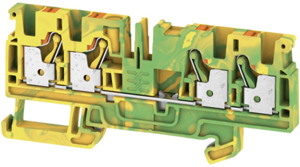 2051560000 | Weidmüller Terminal Block, Clamp, 4 Poles, 800V, 32A, 4mm² ...