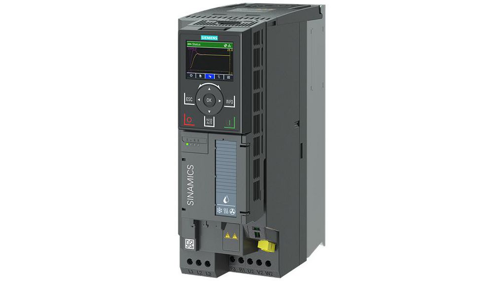 6SL3220-1YC16-0UB0 | Siemens Inverter Drive, 2.2 kW, 3 Phase, 200 → 240 ...