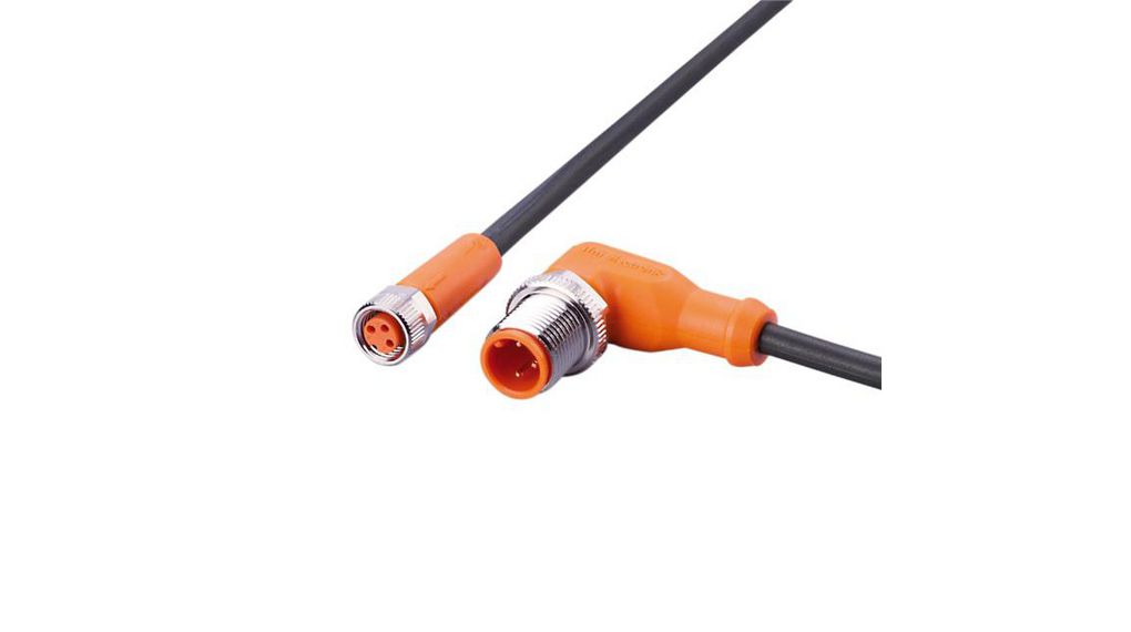 EVC364 | Ifm ifm electronic Male 1 way M12 to Female 1 way M8 Sensor ...