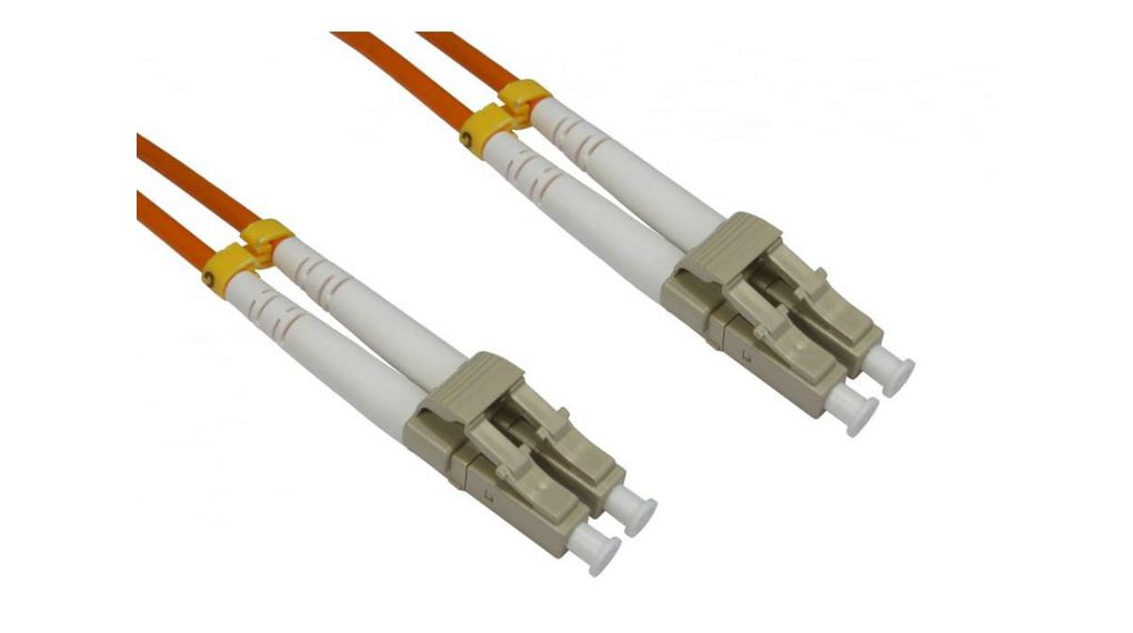 2846868 | RS PRO LC to LC Duplex Multi Mode OM2 Fibre Optic Cable, 3mm ...