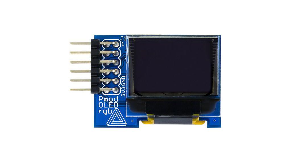 410-323 | Digilent Pmod OLEDrgb RGB OLED-display SPI | Elfa Distrelec Sverige