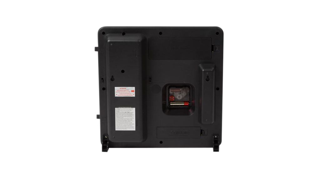 WC107 | Perel Wall Clock, FR, Analogue, Black / White | Distrelec Germany