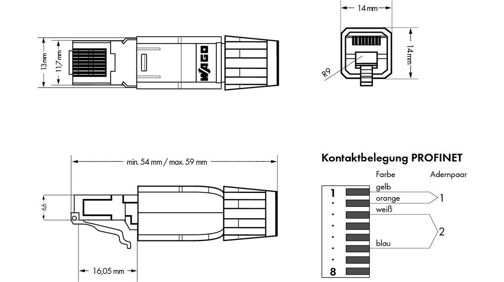 750-976 | Wago Profinet Connector | Distrelec Sweden