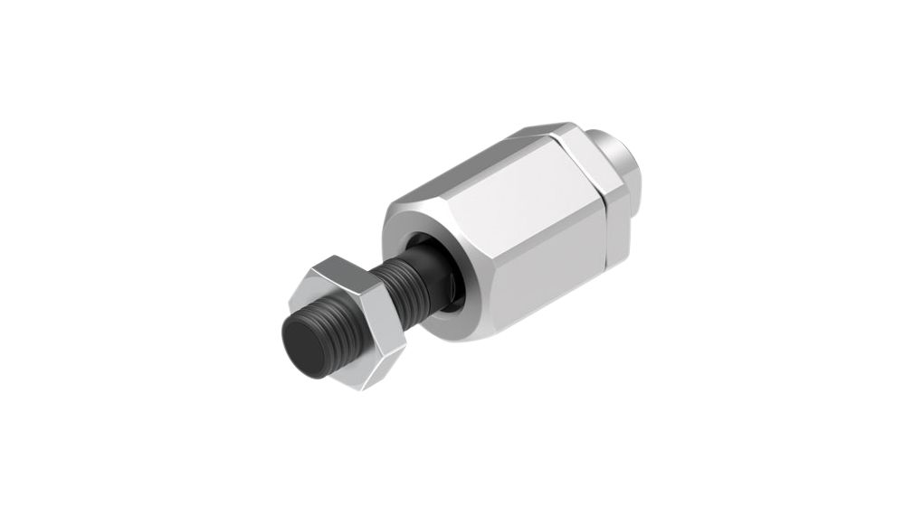 FK-M6 | Festo Self-Aligning Rod Couplers, 37 x 14.5mm, Galvanised Steel ...