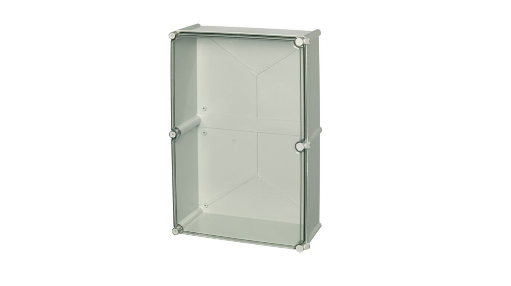 2539557 | Fibox Plastic Enclosure, Solid, 380x180x560mm, Grey ...