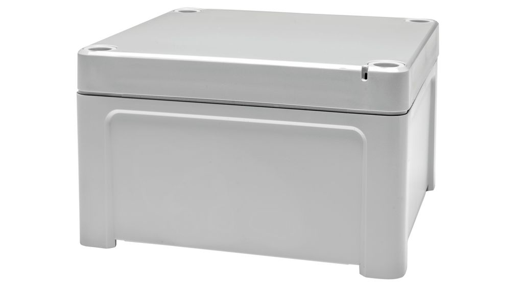 5824021 | Fibox Plastic Enclosure Tempo 110x65x110mm Grey Polycarbonate ...