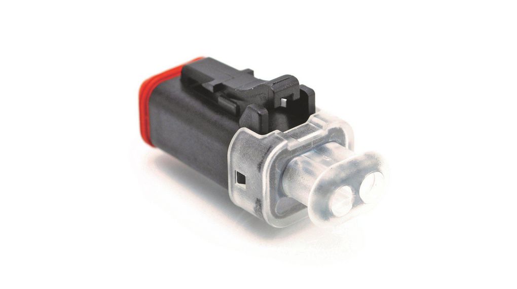 AT06-2S-LED1224V | Amphenol Industrial Crimpgehäuse mit LED, 12 V / 24 ...